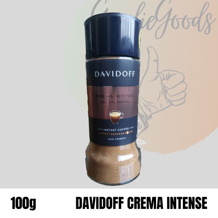 Davidoff Crema Intense Instant Coffee 100% Arabica 90g (EXP. 2025 ...