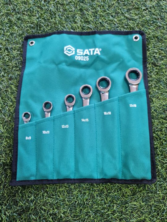sata 09025 double ring gearwrench set (8x9, 10x11, 12x13, 14x15, 16x18 ...