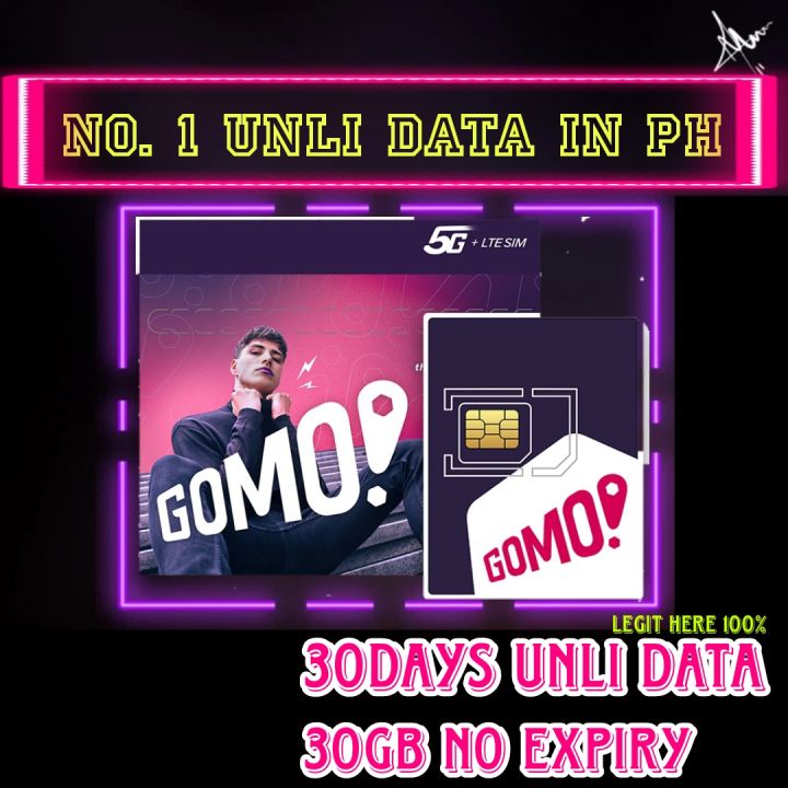 GOMO UNLI FOR 30 DAYS | Lazada PH