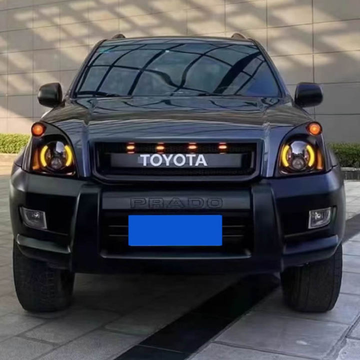Toyota Land Cruiser Prado LC120 ไฟหน้าสไตล์ย้อนยุค ชุดเปลี่ยน ไฟหน้าแบบ ...