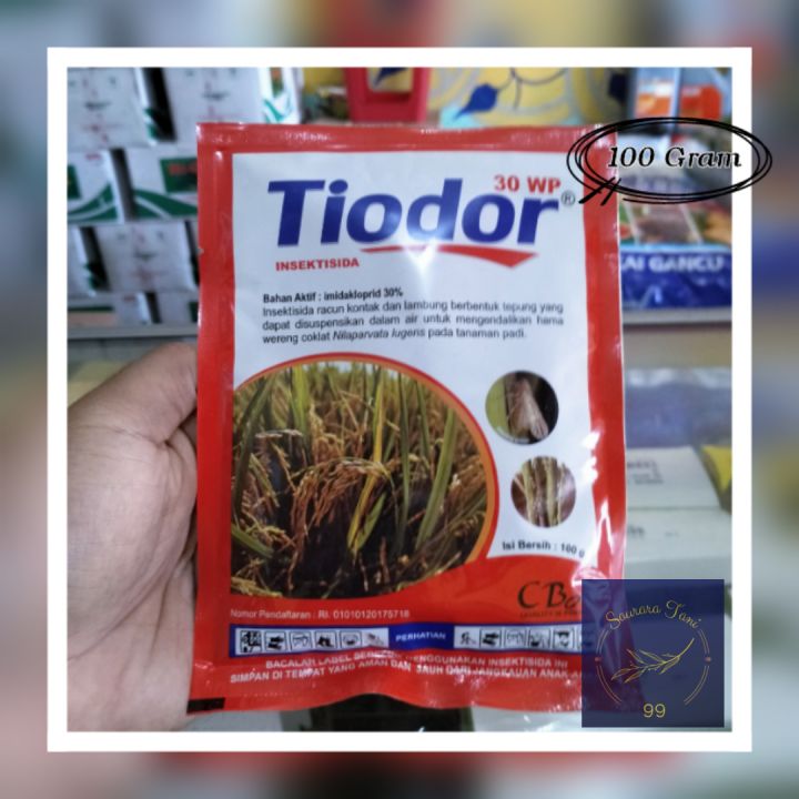 Insektisida Tiodor 30WP 100Gram Mengendalikan Hama Tanaman Padi ...