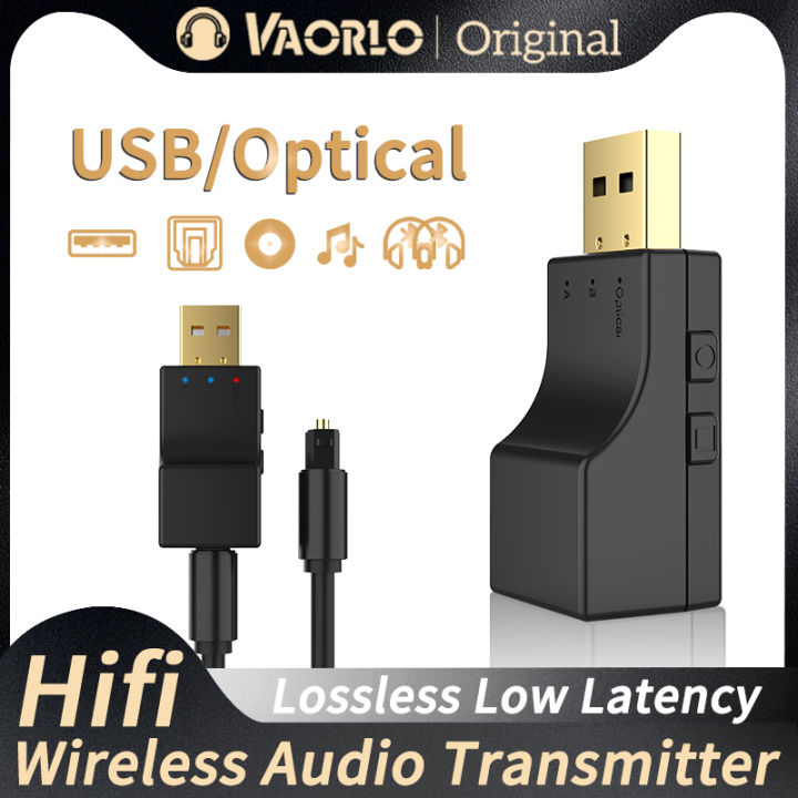 USB Optical Bluetooth Audio Transmitter Dual Stream Multipoint Hifi ...