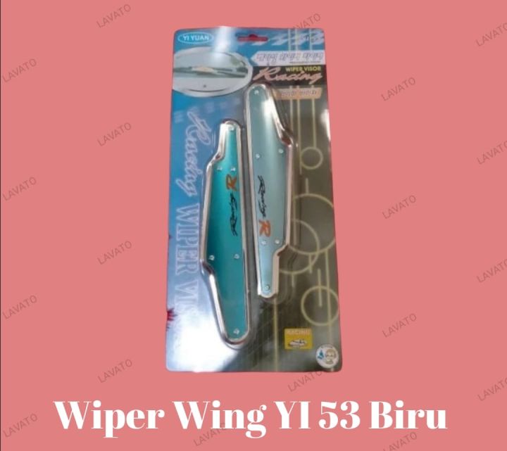 Wiper Wing Yi 53 Biru / Chrome / Hijau / Hitam / Kuning / Merah ...