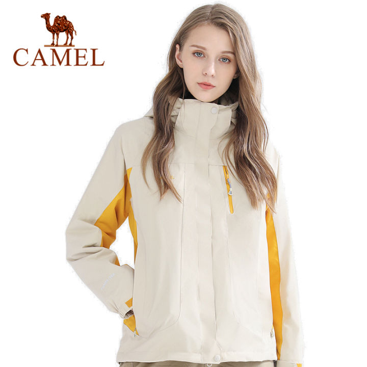 Camel Outdoors 3-in-1 Women Hiking Jacket Waterproof and Windproof ...