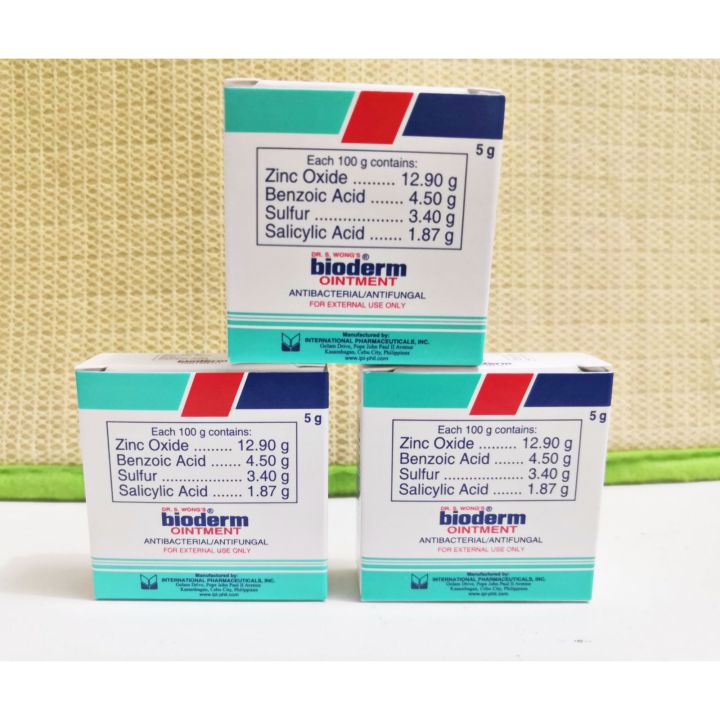 Bioderm Ointment ( Antibacterial & Antifungal) 5g for eczema skin itch ...