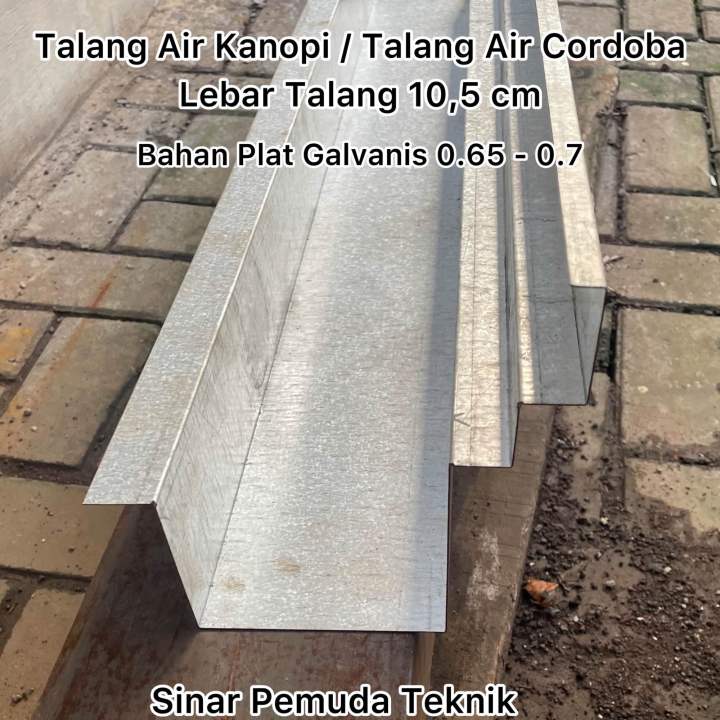 Talang Air Kanopi Besi Galvanis / Talang Air Cordoba / Talang Air ...