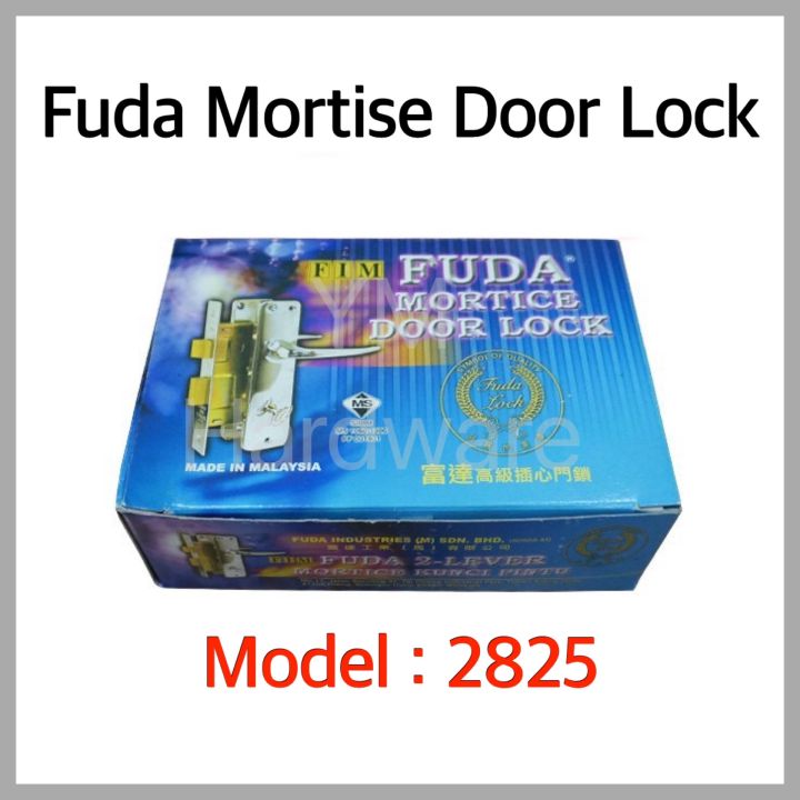 2825 Fuda Lock Level / Mortise Grill Door 2825 / Lock Kunci Pintu | Lazada