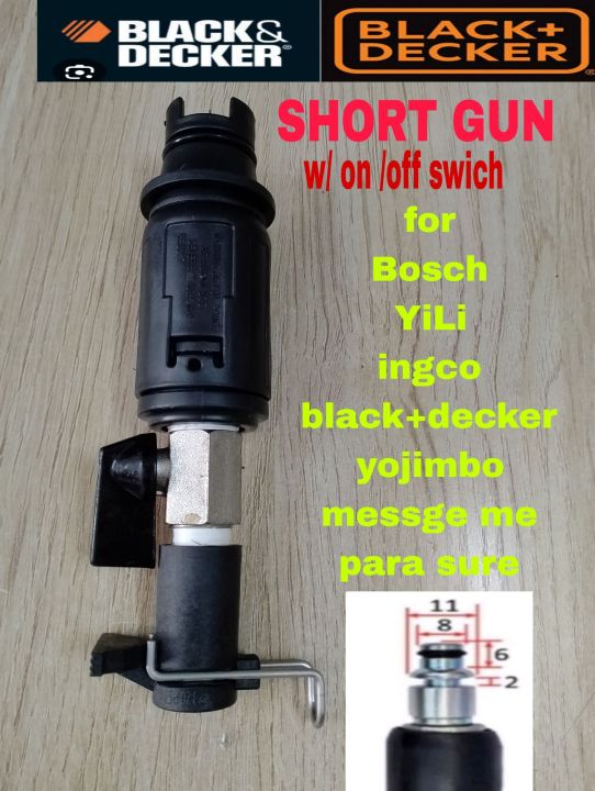 SUPER SHORT GUN FOR BOSCH BLACK+DECKER YILI INGCO YOJIMBO PRESSURE ...