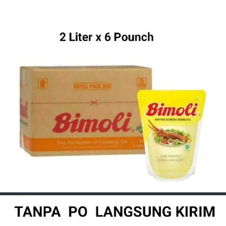 BIMOLI 2 LITER 1 DUS ( isi 6 Pouch) | Lazada Indonesia
