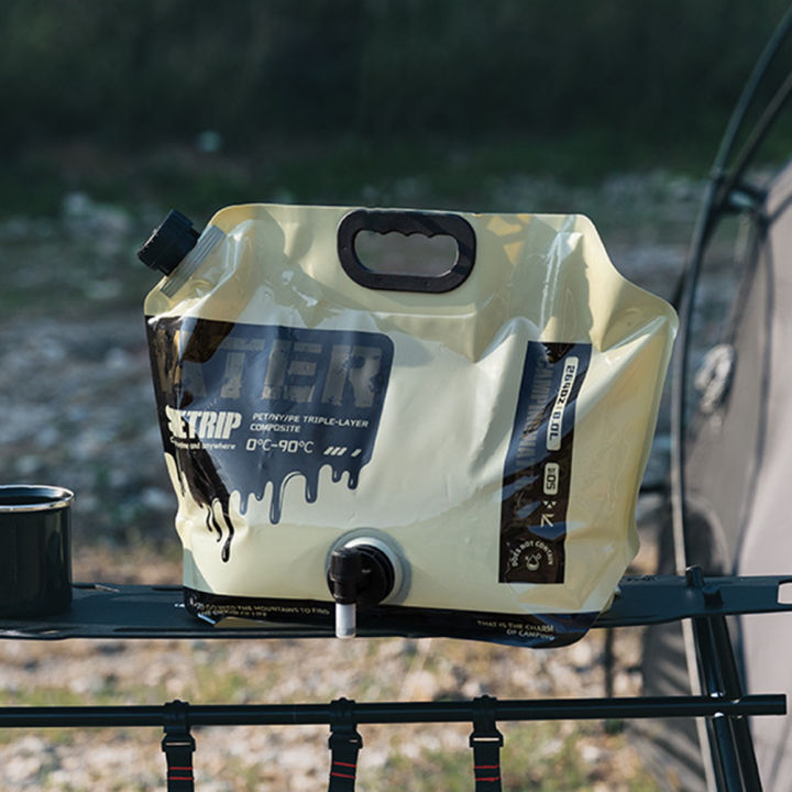 [WILD MAN] 8L Folding Water Bucket Multipurpose Portable Water ...