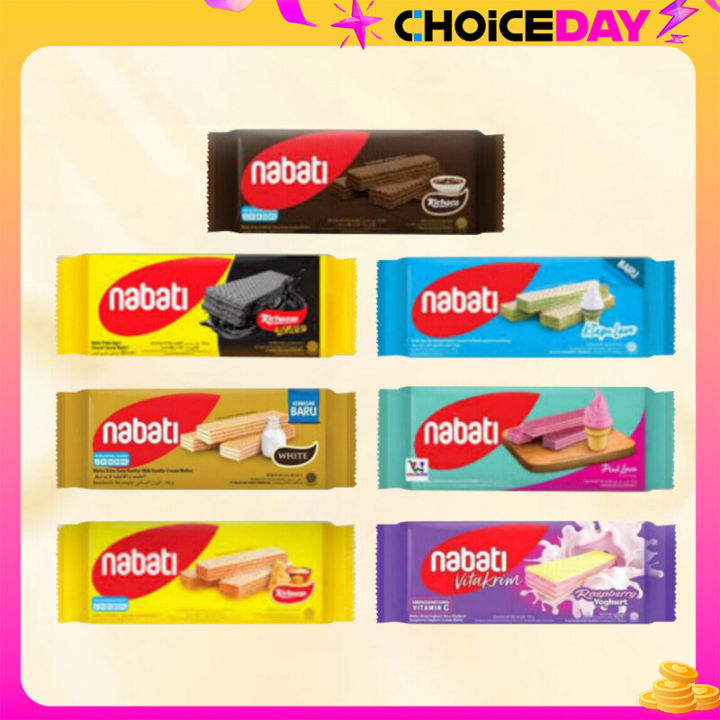 NABATI Wafer Richeese 110 gr Rasa Krim Keju/Richoco Coklat/Vitakrim ...