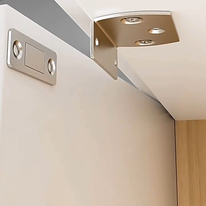 90 Degree Magnetic Cabinet Door Lock Cabinet Closer with Screws ...