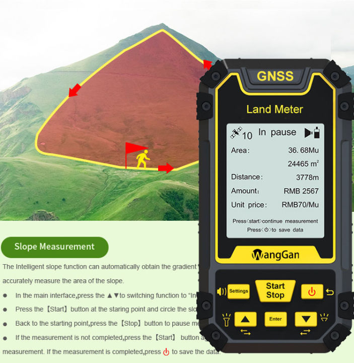 GPS Land Survey Meter S2 GPS Land Meter Surveying Machine Professional ...