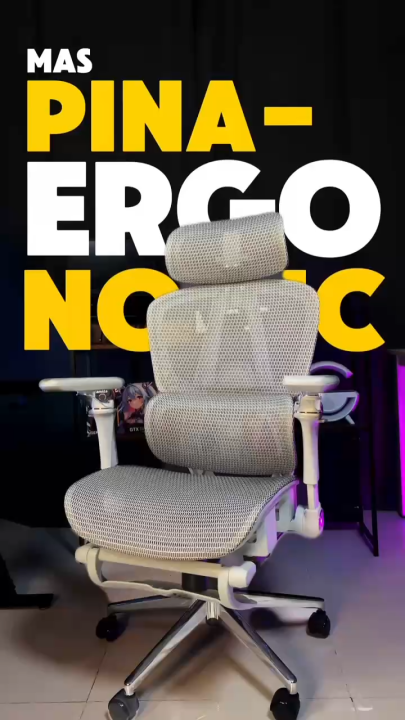 INPLAY EF180 Ergonomic Chair 9D Adjustable Breathable Design Long ...