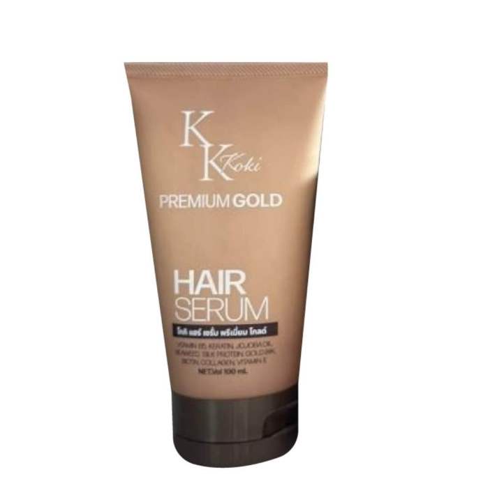 ทรีทเมนท์โกกิ โกกิแอร์ เซรั่ม ฟื้นฟูผม ผมเสียแห้ง KOKI PREMIUM GOLD ...