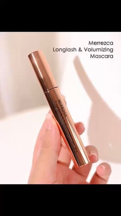 Merrezca Longlash & Volumizing Mascara เนรมิตขนตาฟู ยาว งอน จบในแท่ง ...
