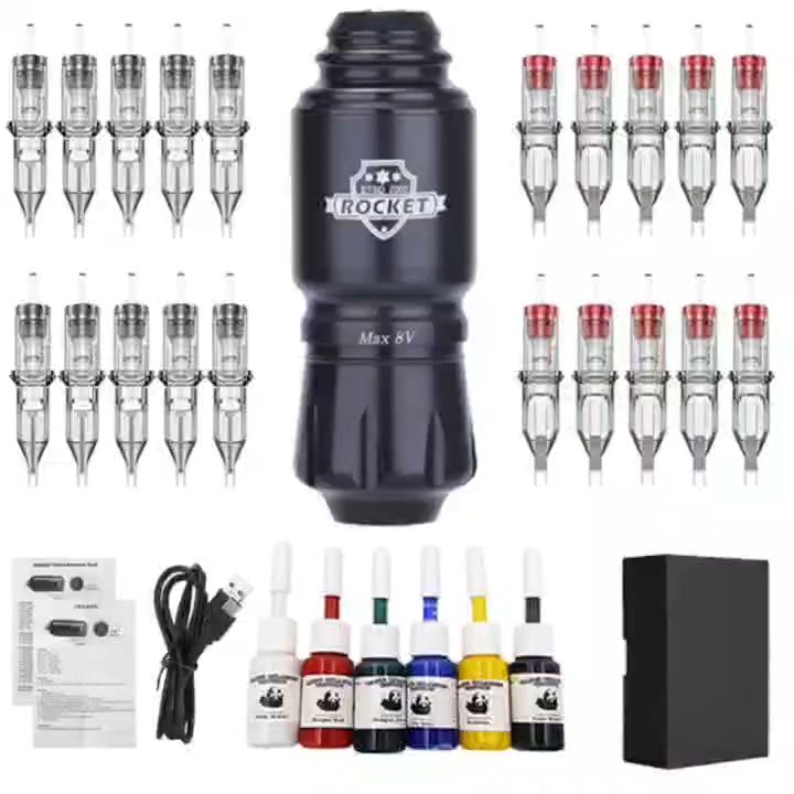 Tattoo Motor Pen - Red One Body Spirit Direct Drive Cut Line Fogging ...
