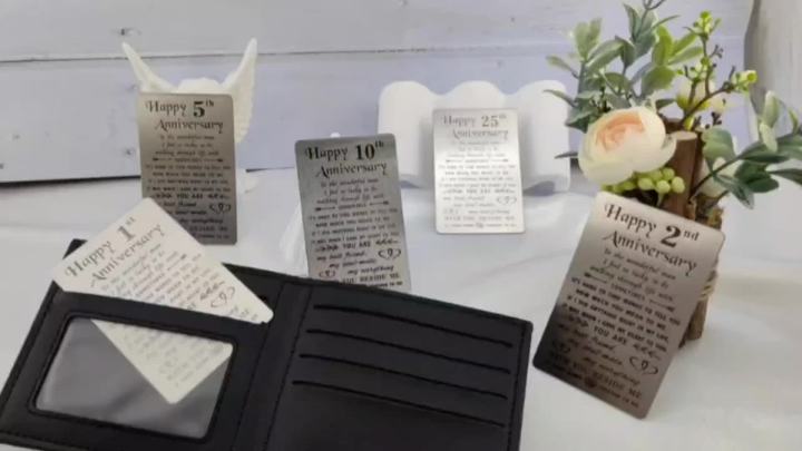 TANWIH 6th Anniversary Card for Husband - 6 Years Down Forever to Go ...