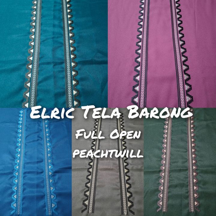 Tela Barong Fabric with Burda Full Open | Lazada PH