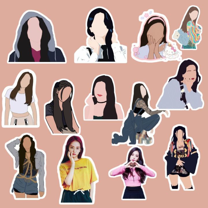 Blackpink Jisoo Stickers | Vinyl Matte Laminated Waterproof and ...