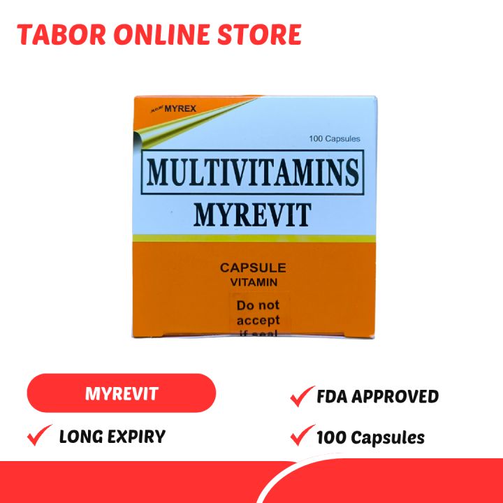MYREVIT 100's Capsule Multivitamins | Lazada PH