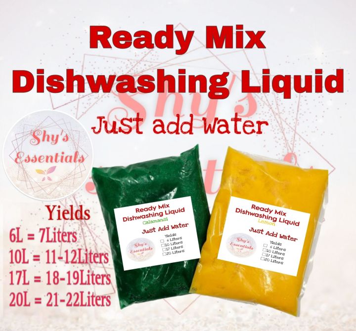 Ready Mix Dishwashing Liquid just add water | Lazada PH