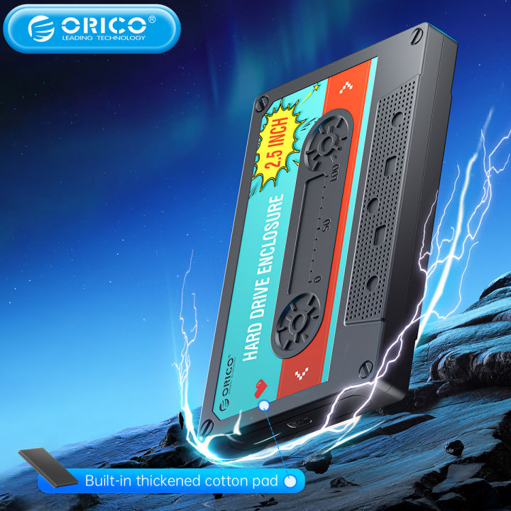 ORICO 2.5'' HDD Enclosure SATA to USB3.0 External Hard Drive Case 5Gbps ...