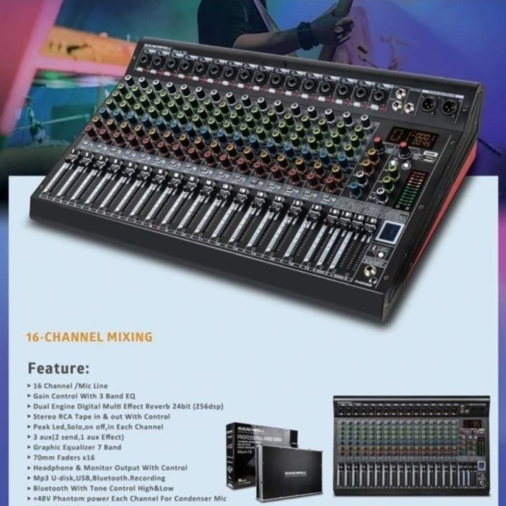 Mixer Audio Hardwell MARK 16 Original mixer 16 Channel | Lazada Indonesia