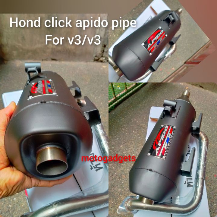 Apido power pipe For Honda click v2/v3 | Lazada PH