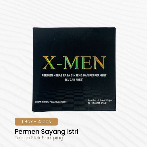 permen X-men 1box isi 4pcs permen pria kuat dan tahan lama PERMEN ...