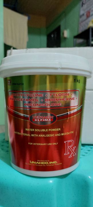 VETRACIN ULTIMA ANTIBACTERIAL WITH ANALGESIC AND MUCOLYTIC 1KILO ...
