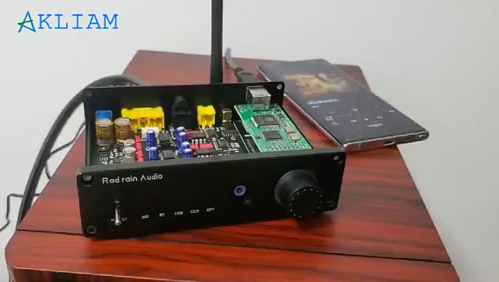 Rod Rain Audio Dual PCM1794 DAC QCC5125 Bluetooth 5.1 Amanero USB Card ...