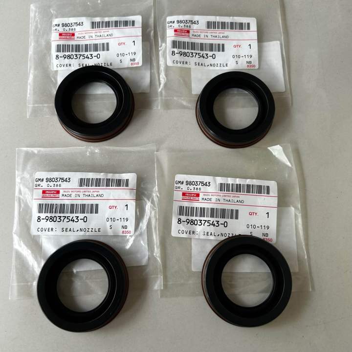 Isuzu Injector Nozzle Seal 4pcs for Alterra Dmax Mux- 4JJ1 Engine ...
