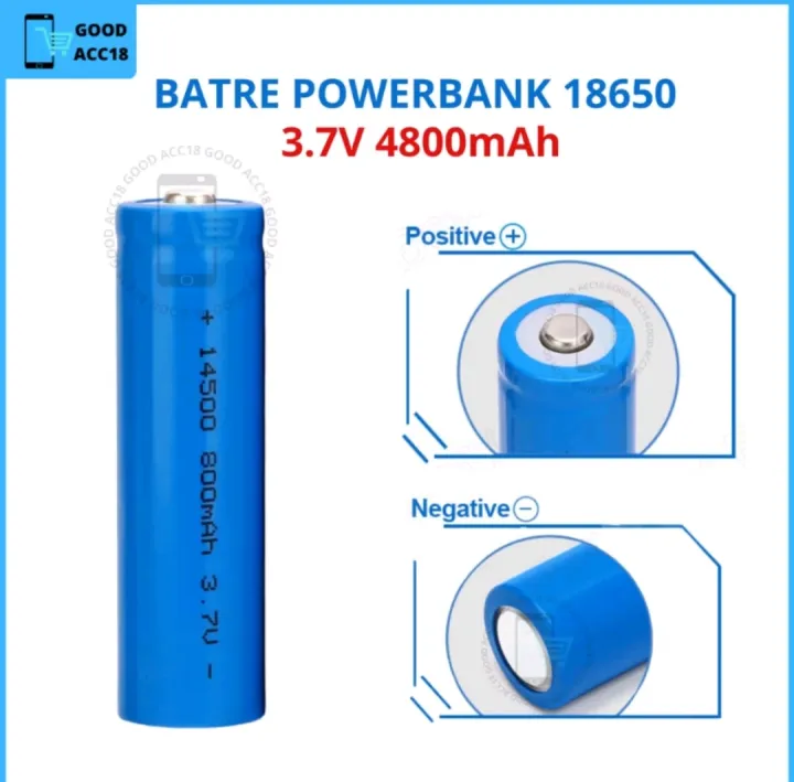 BATERAI BATRE RECHARGEABLE 18650 ORI | Lazada Indonesia