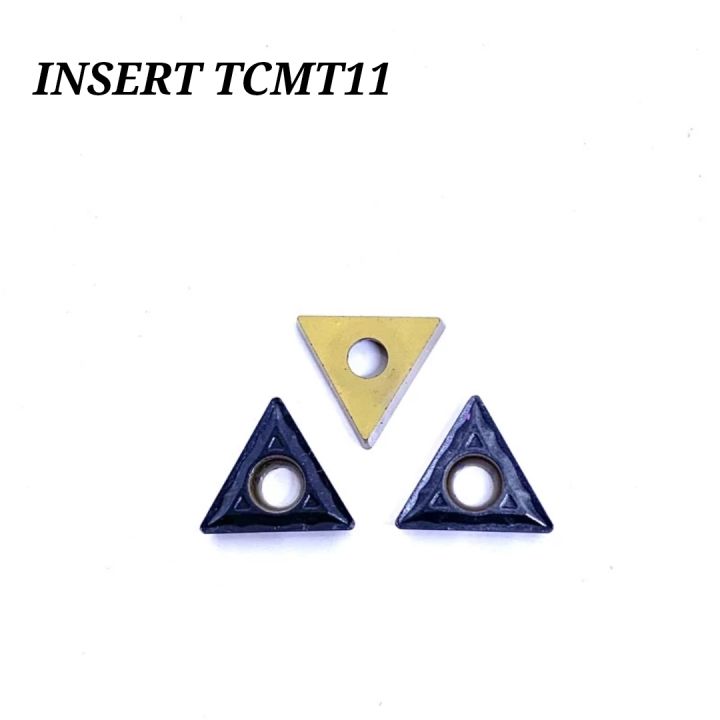 insert tcmt11 carbide mata pisau bubut insert carbid TCMT 11 | Lazada ...
