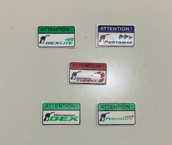 Sticker Attention Peringatan Pertamax Pertalite Pertamina | Lazada ...