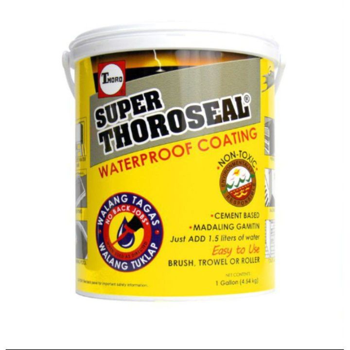 Super Thoroseal Gray Waterproof Coating Paterproofing | Lazada PH