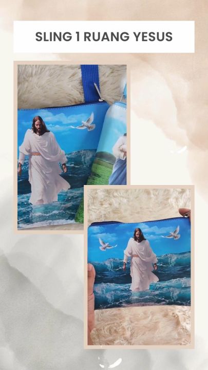 Sling 1 Ruang Seri Yesus Kristus Jesus Christ Souvenir Kristen Katolik ...