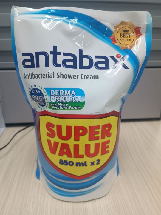 Antabax Antibac Shower Cream 850ml T/P Refill | Lazada