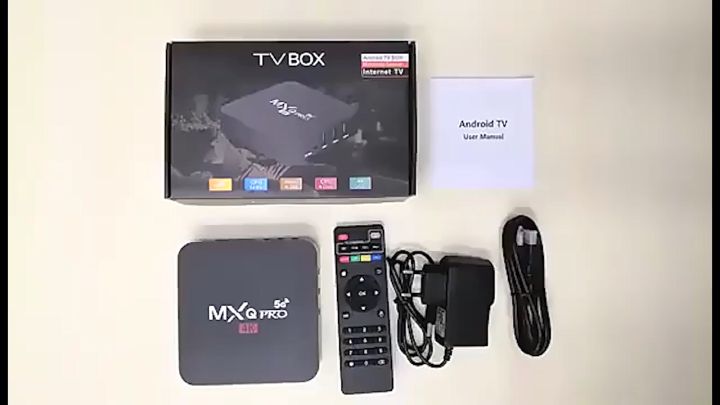 Original MXQ Pro TV Box 4k 5g 4gb 64gb Android Smart Digibox tv box for ...