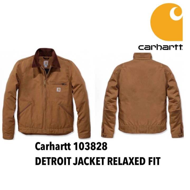 พร้อมส่ง (ของแท้ 100%) Carhartt 103828 DETROIT JACKET RELAXED FIT แบบ ...