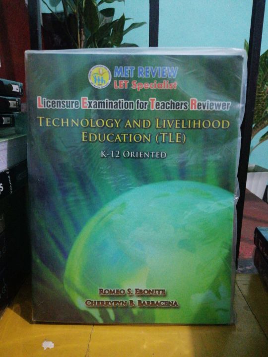 Licensure Examination for Teachers Reviewer Technology and Livelihood Education TLE | Lazada PH