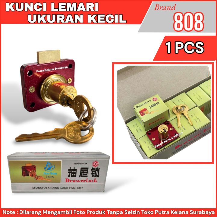 KUNCI LEMARI 808 KECIL 16mm | KUNCI LOKER 808 UKURAN KECIL 16mm | KUNCI ...