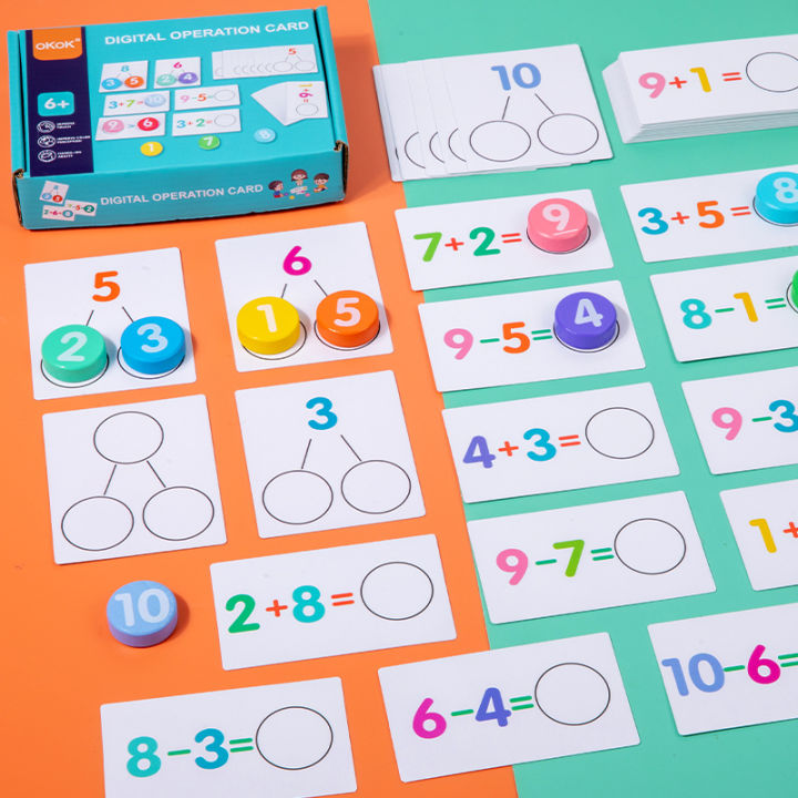 Children's math early education teaching aids, number cognition ...