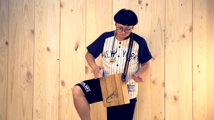 GECKO Travel Cajon Box Drum-Wooden Percussion Box Musical Instrument ...