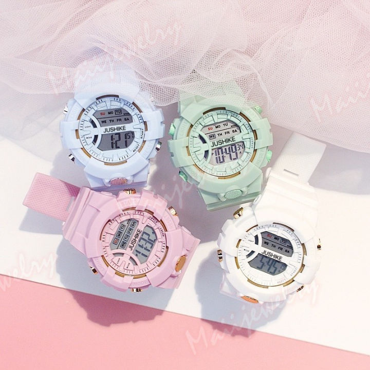 Korean Macaron Color Water resist Men's Women's Unisex Student Sport ...