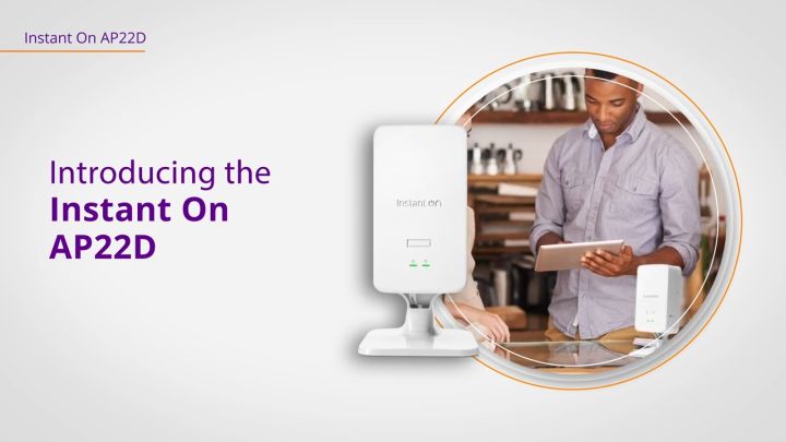 HP / HPE AP22D Router / Access Point w/2.5G Wan & 3-port Lan, Aruba ...