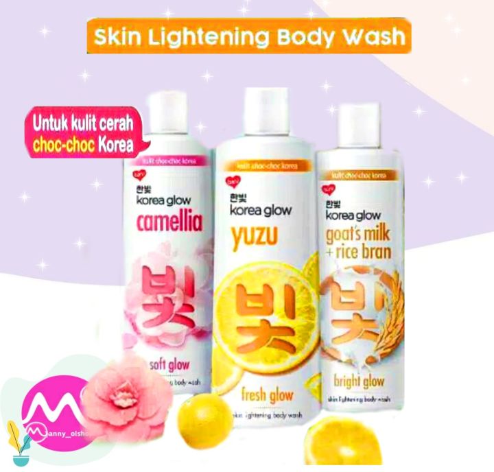 Korea Glow Body Wash Sabun Mandi 250ml | Lazada Indonesia