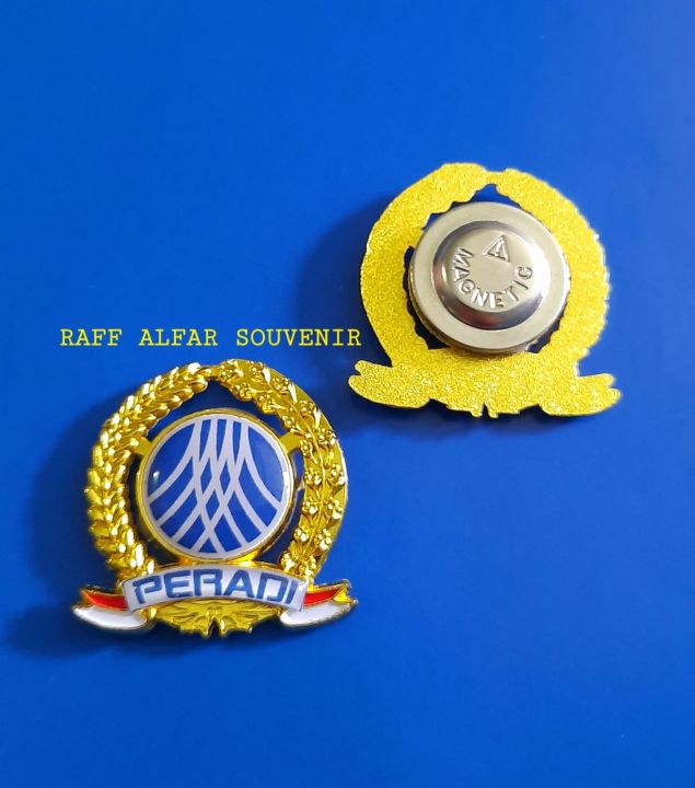 PIN ADVOKAT PERADI - PIN PERADI LOGO BARU MODEL PADI KAPAS MAGNET ...