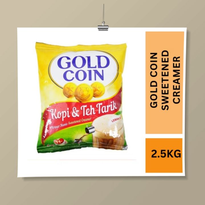Ready Stock-Gold Coin Sweetened Creamer Pouch 2.5kg | Lazada